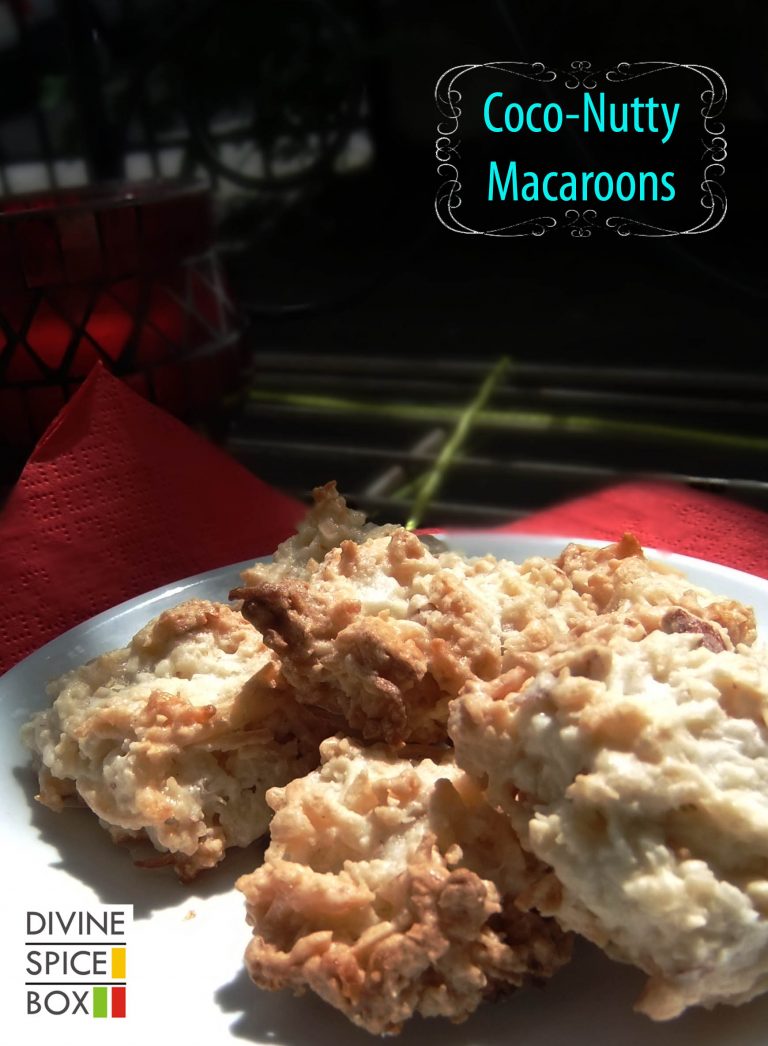 Coco Nutty Macaroons - Eggless – Divine Spice Box
