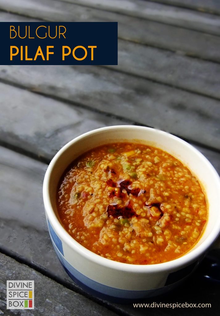 Bulgur pilaf pot – Divine Spice Box