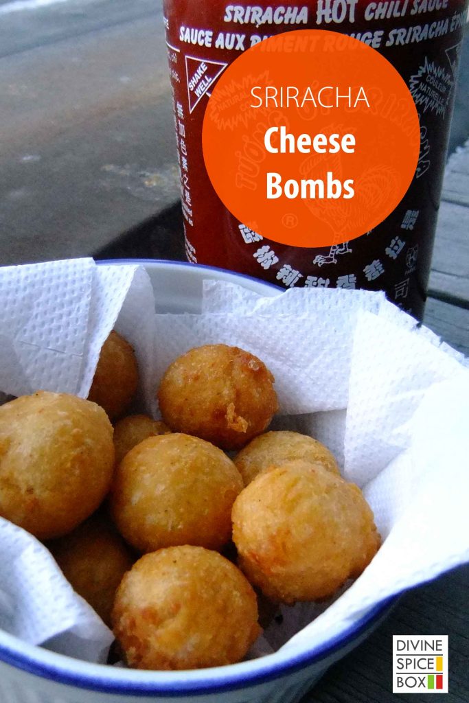 Sriracha Cheese Bombs – Divine Spice Box