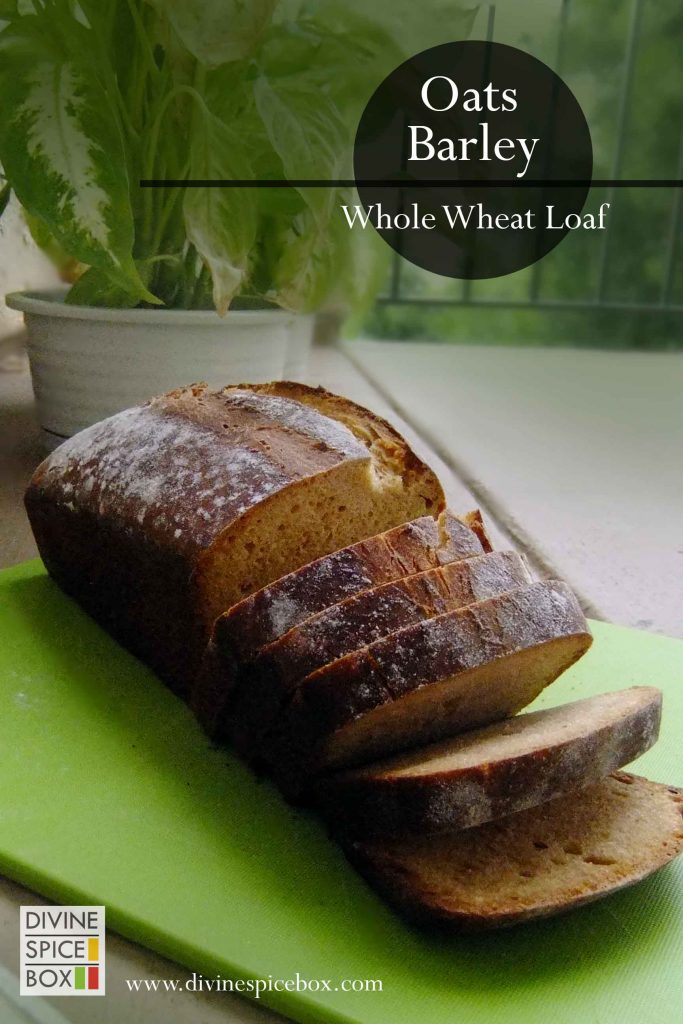 Oats Barley Whole Wheat Loaf – Divine Spice Box