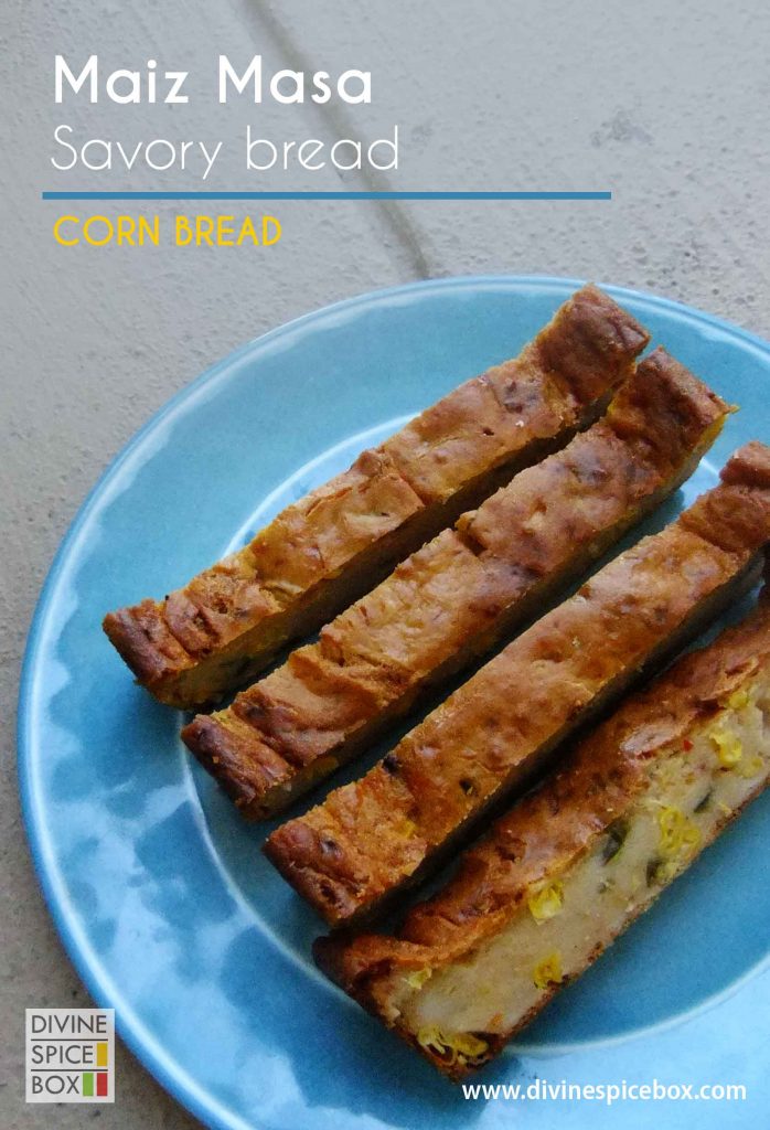 Maiz masa savory bread – Divine Spice Box