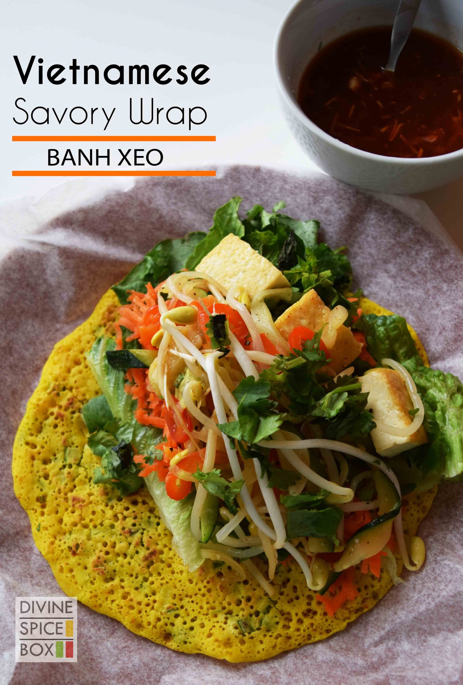 Vietnamese Savory Wrap - Banh Xeo – Divine Spice Box