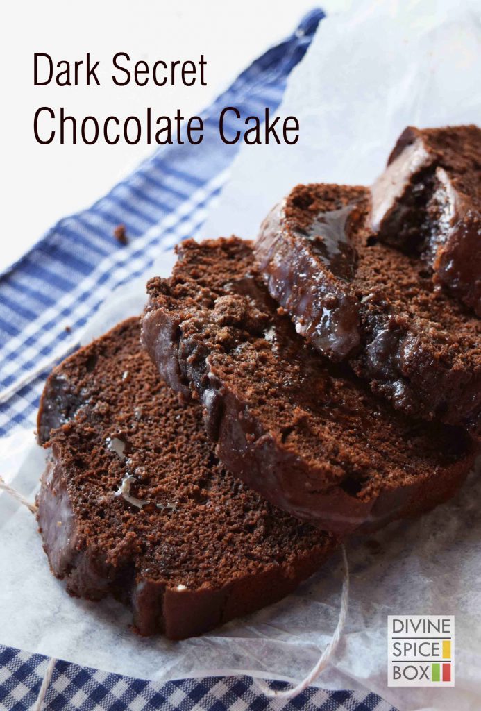 Dark Secret Chocolate Cake – Divine Spice Box