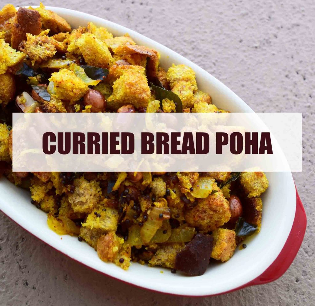Curried Bread Poha – Divine Spice Box