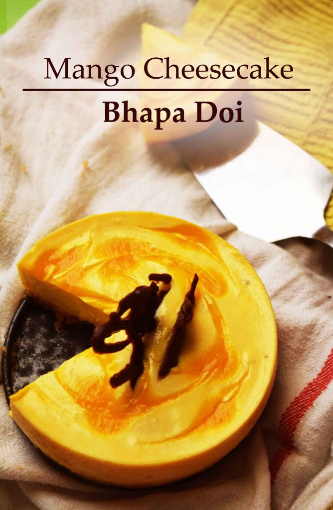 Mango Cheesecake Bhapa Doi – Divine Spice Box