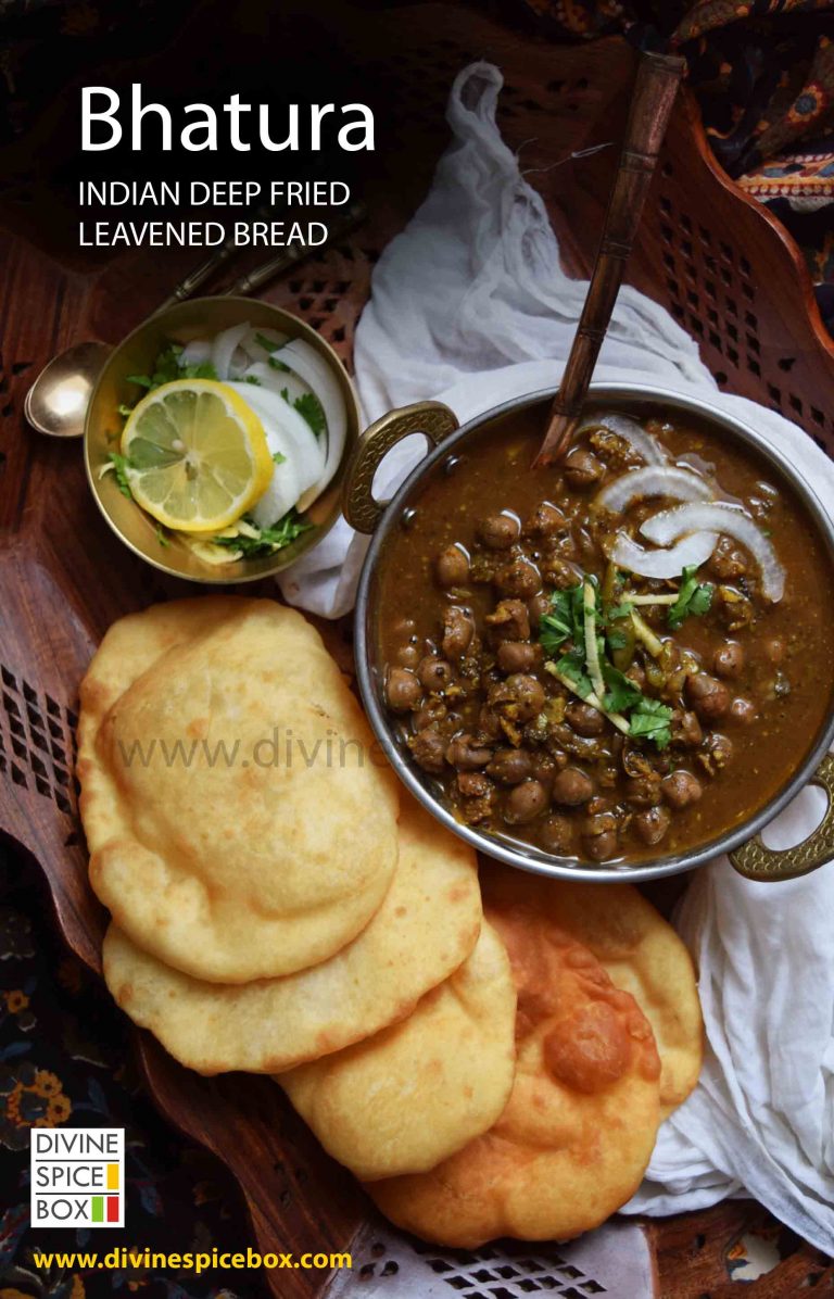 Bhatura - Indian Deep fried leavened bread – Divine Spice Box