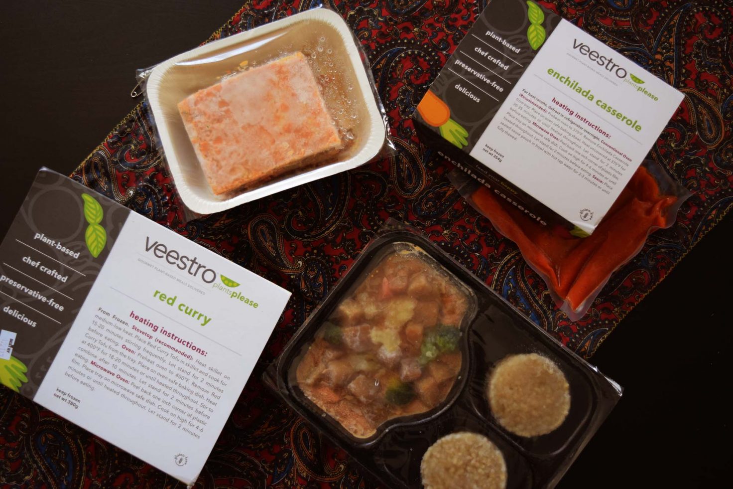 Veestro Meals Review and Giveaway - Divine Spice Box